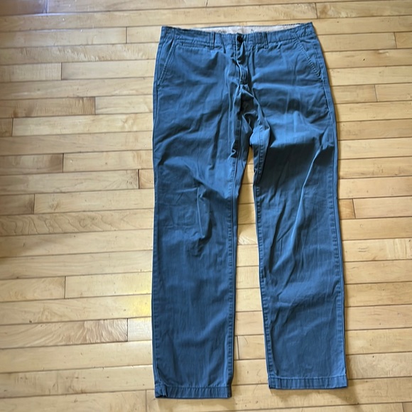 GAP | Pants | The Gap Lived In Slim Mens Chinos Pants Gray 34 X 32 Gently Used | Poshmark